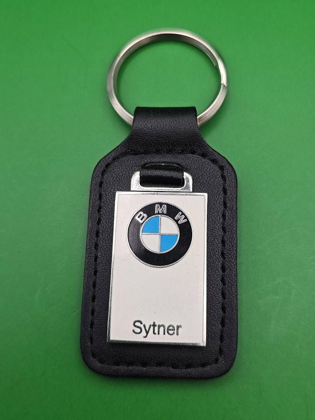 Keyring Key Ring - Bmw Key Fob Logo Black Leather Sytner - Etsy
