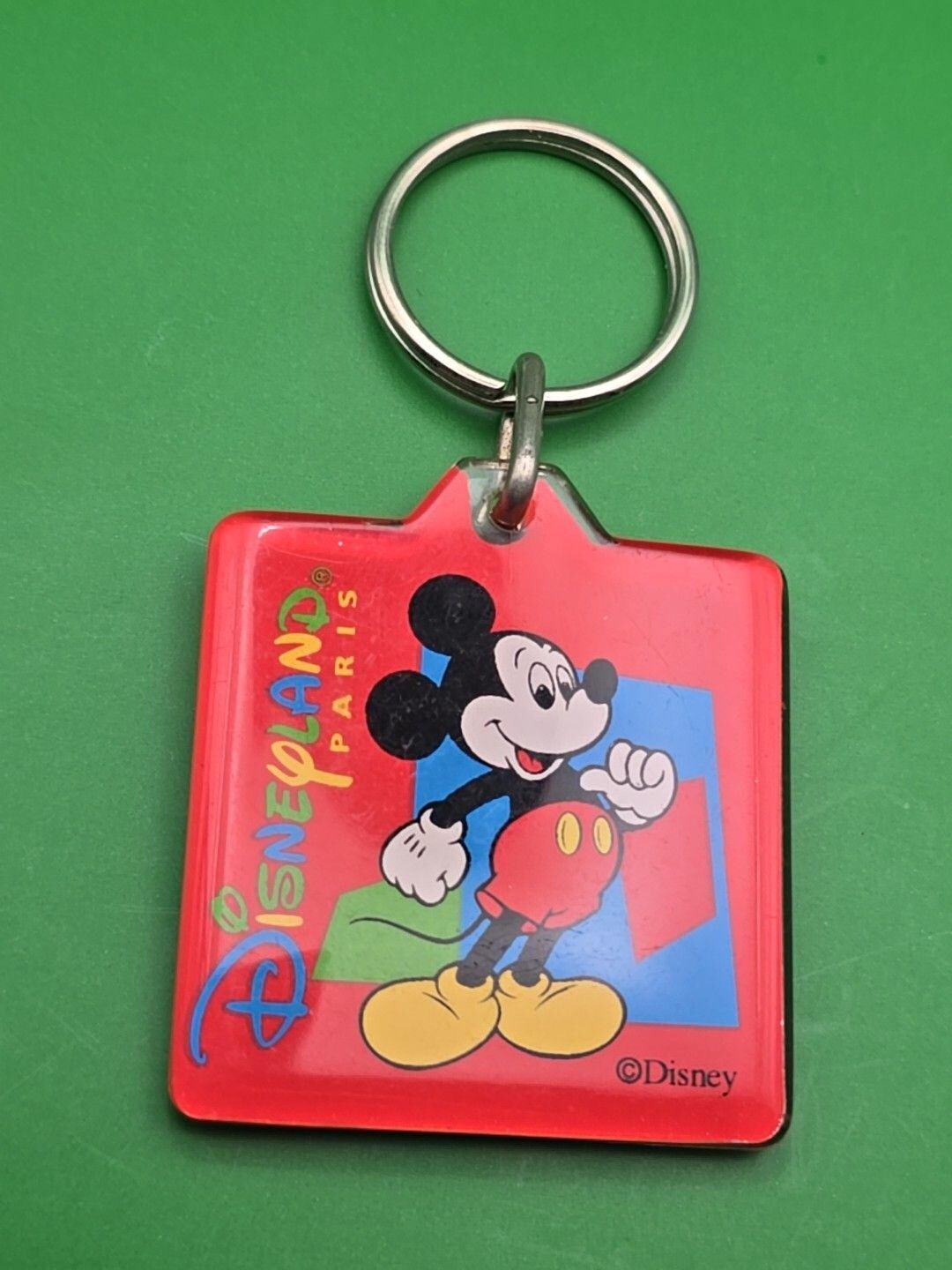 Keyring Key Ring - Vintage Disneyland Paris Mickey Mouse - Etsy