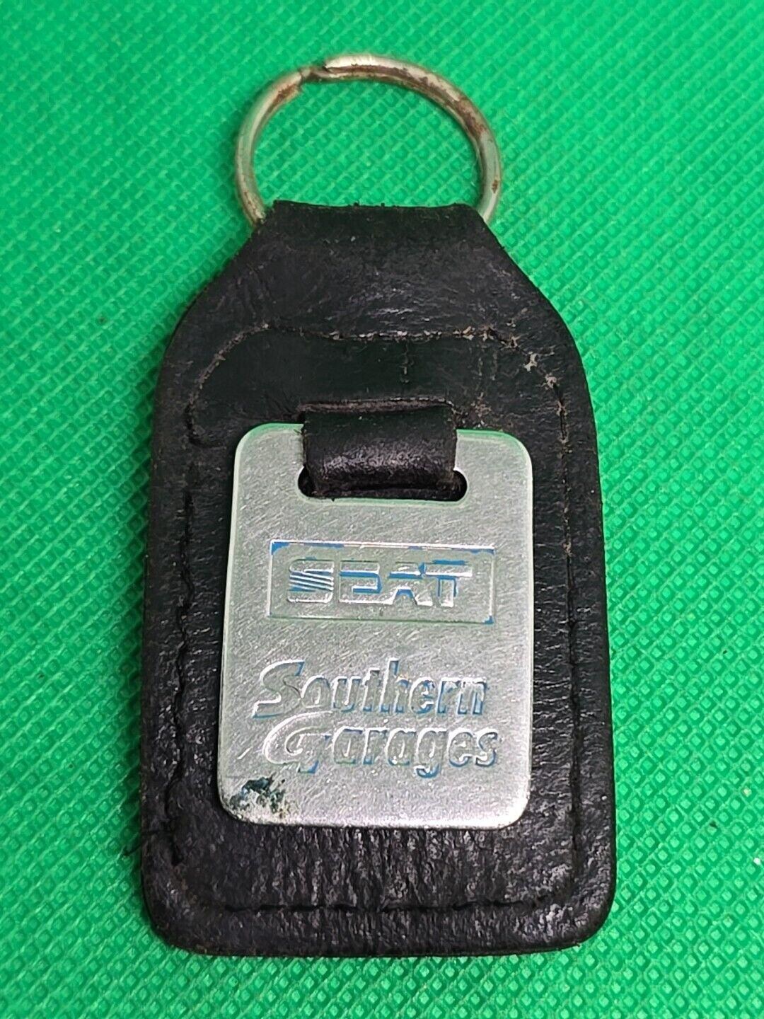 Keyring Key Ring Vintage Seat Motors Car Dealer Key Fob Leather - Etsy