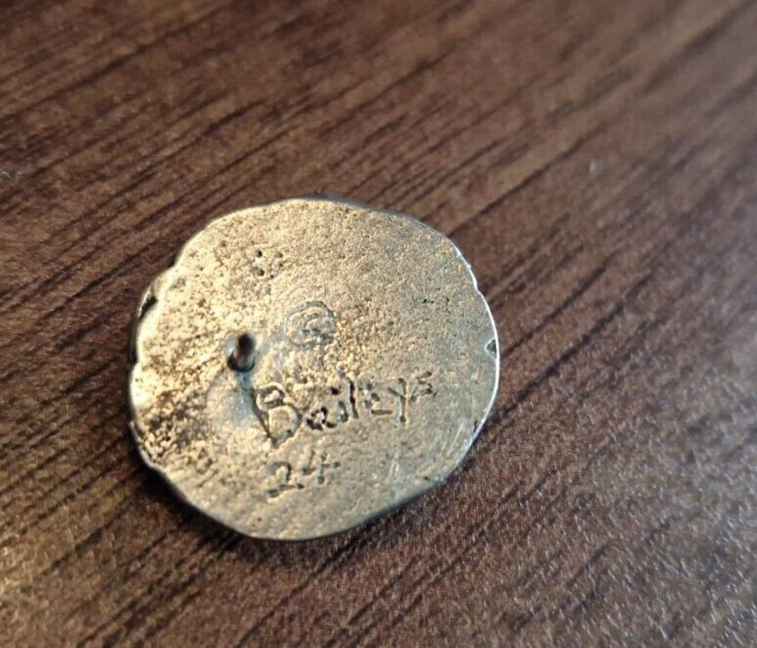 Pewter Pin Badge Baileys Of Bodmin Celtic Etsy