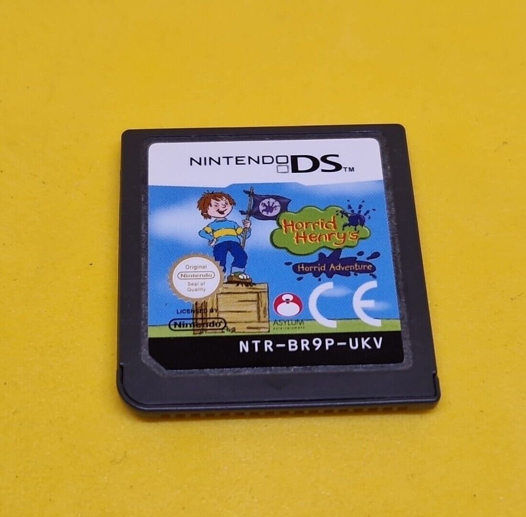 Nintendo DS Cart Only Horrid Henry's Horrid Adventure - Etsy
