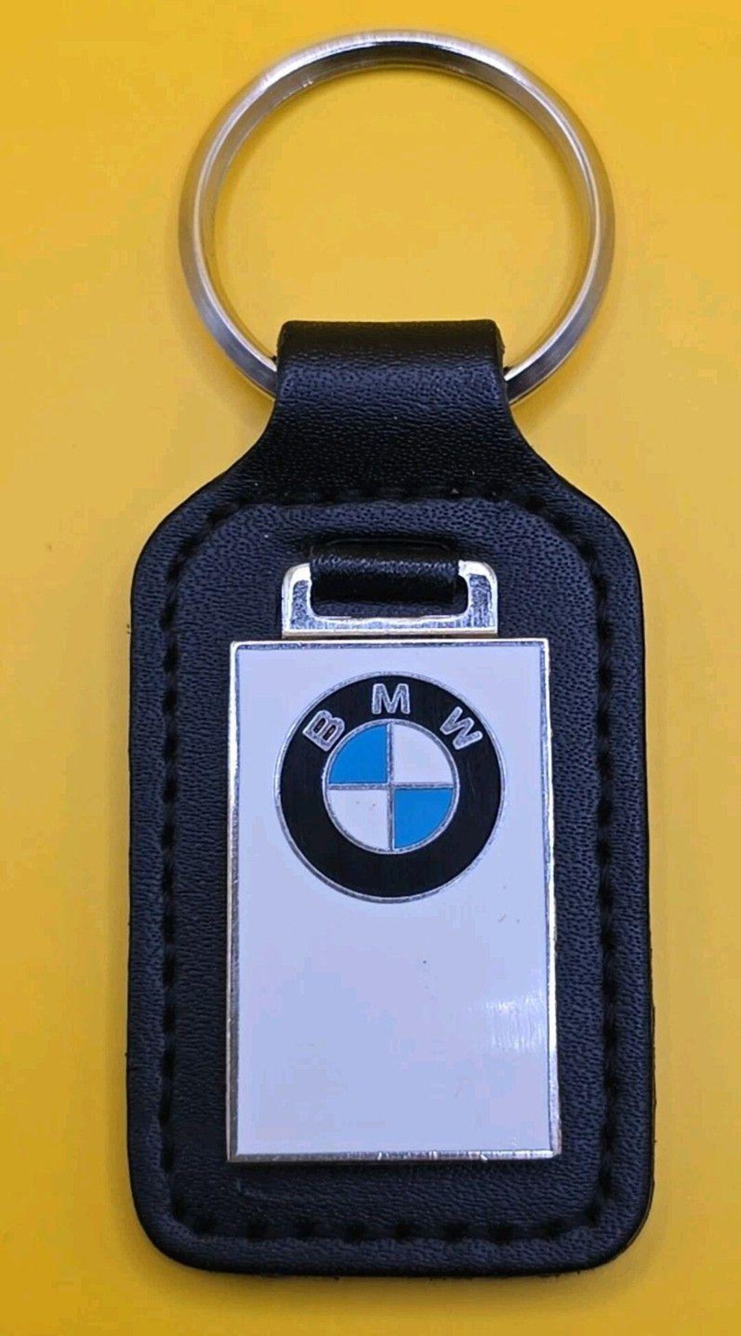 Keyring Key Ring - Bmw Leather Key Fob Westerly Yeovil - Etsy