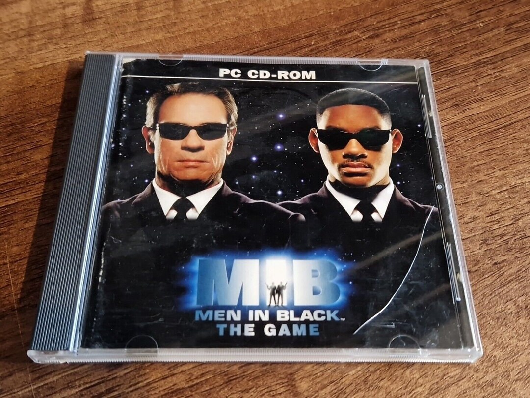 MIB Men in Black the Game Retro PC Cd Rom 1997 gremlin Interactive - Etsy