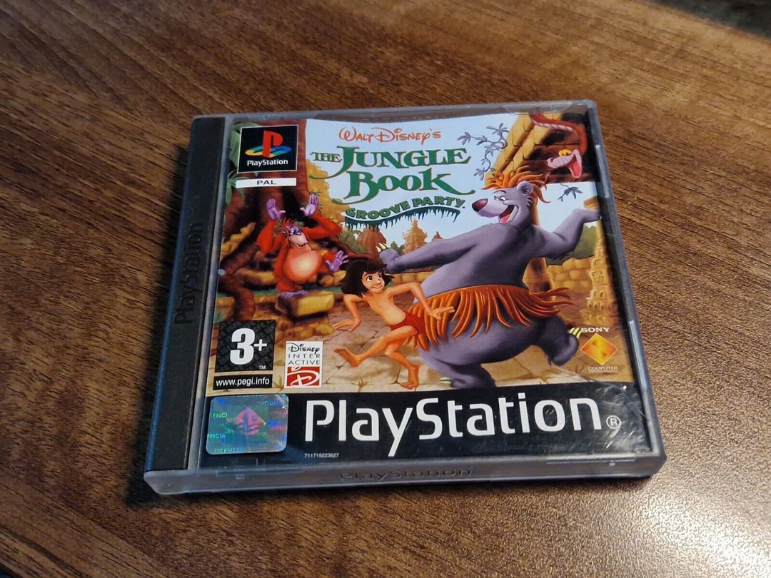 Jungle Book Groove Party Sony Playstation PS1 Complete With Manual - Etsy