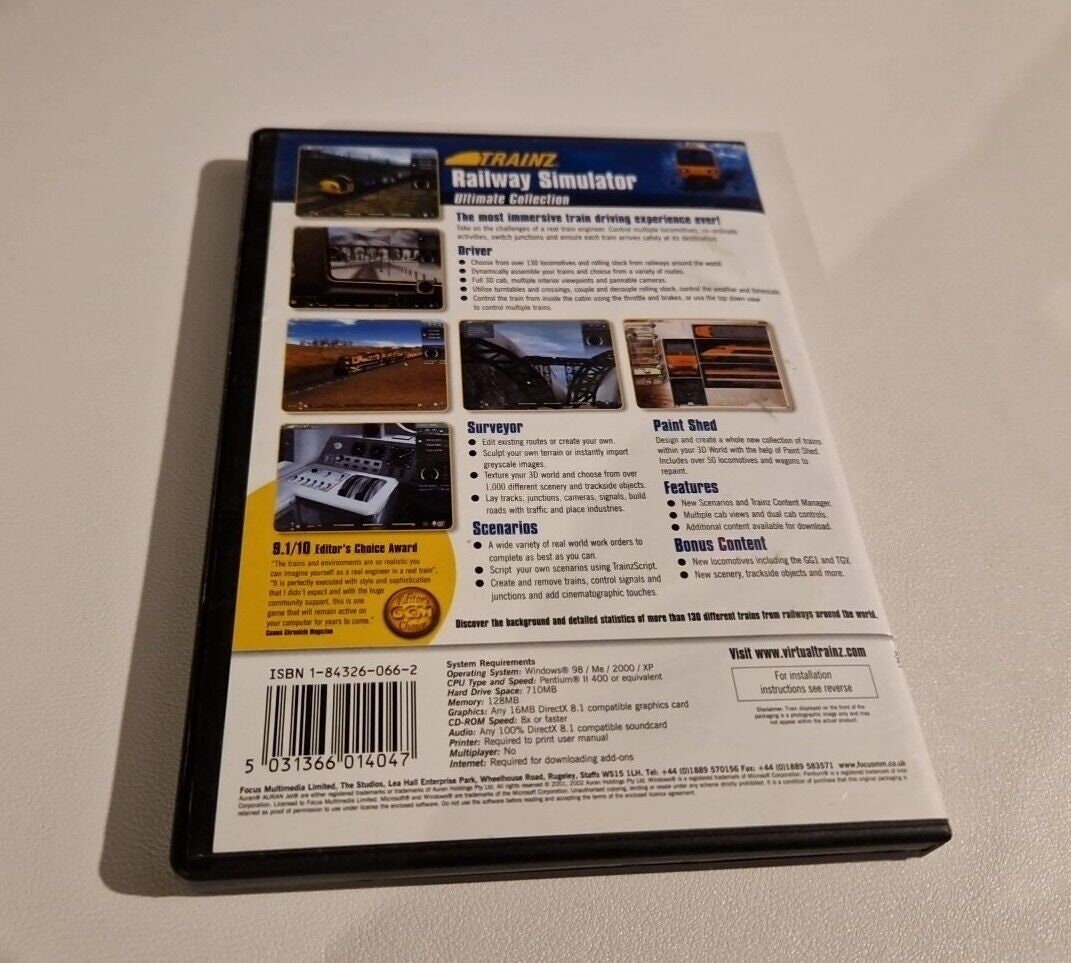 Trainz Railway Simulator Ultimate Collection PC CD-ROM Train Railway - Etsy