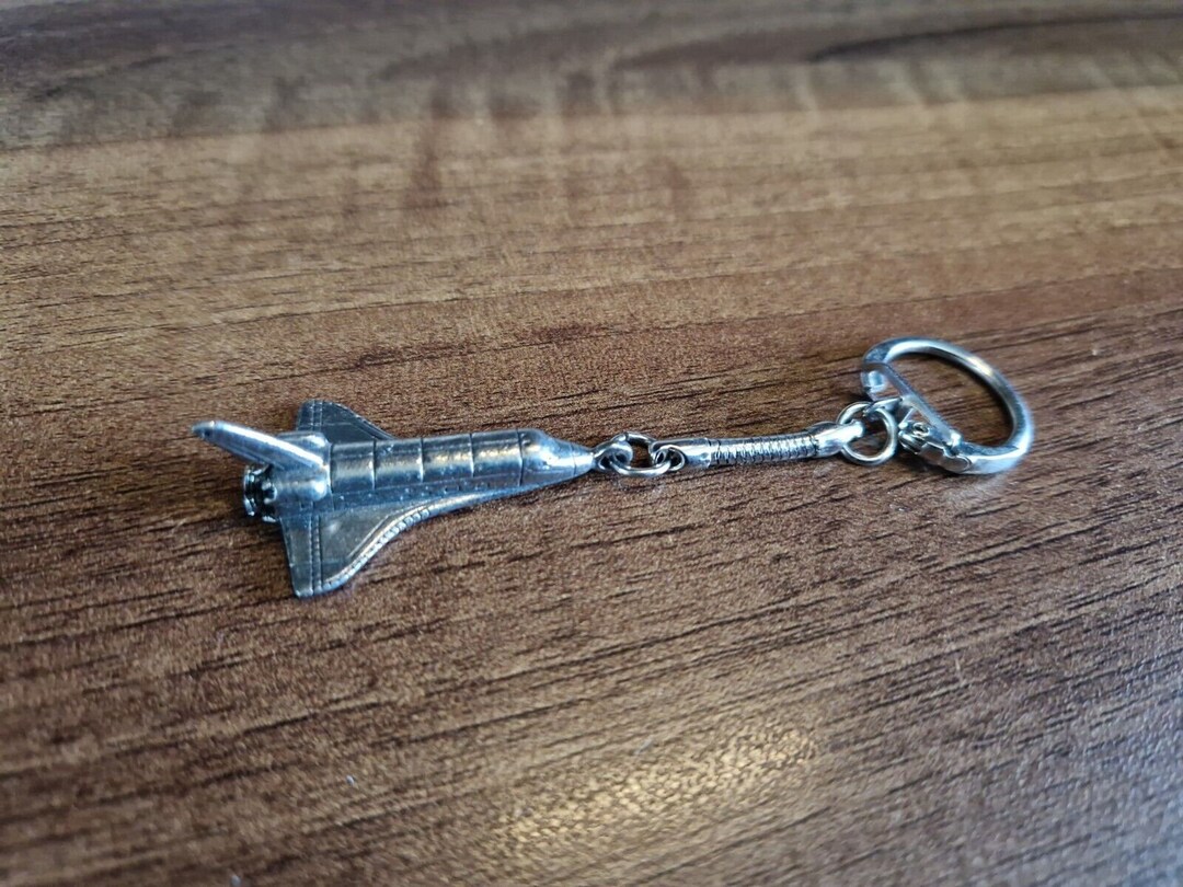 Keyring Space Shuttle metal - Etsy