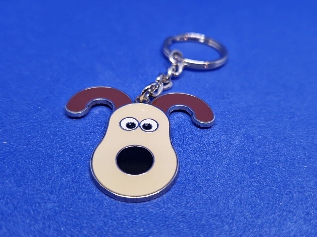 Keyring Wallace and Gromit, Gromit Key Ring - Etsy