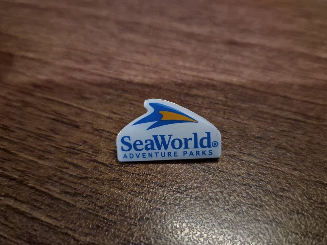 Seaworld Adventure Parks Logo Pin Busch Gardens Aquatica - Etsy