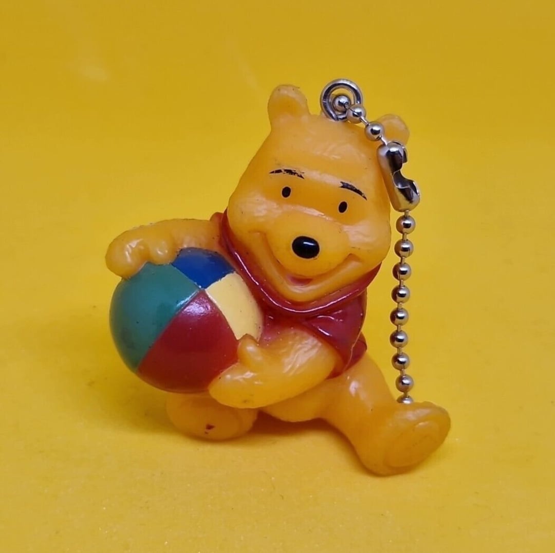 Keyring Key Ring - Winnie the Pooh Key Chain 90s Vintage - Etsy
