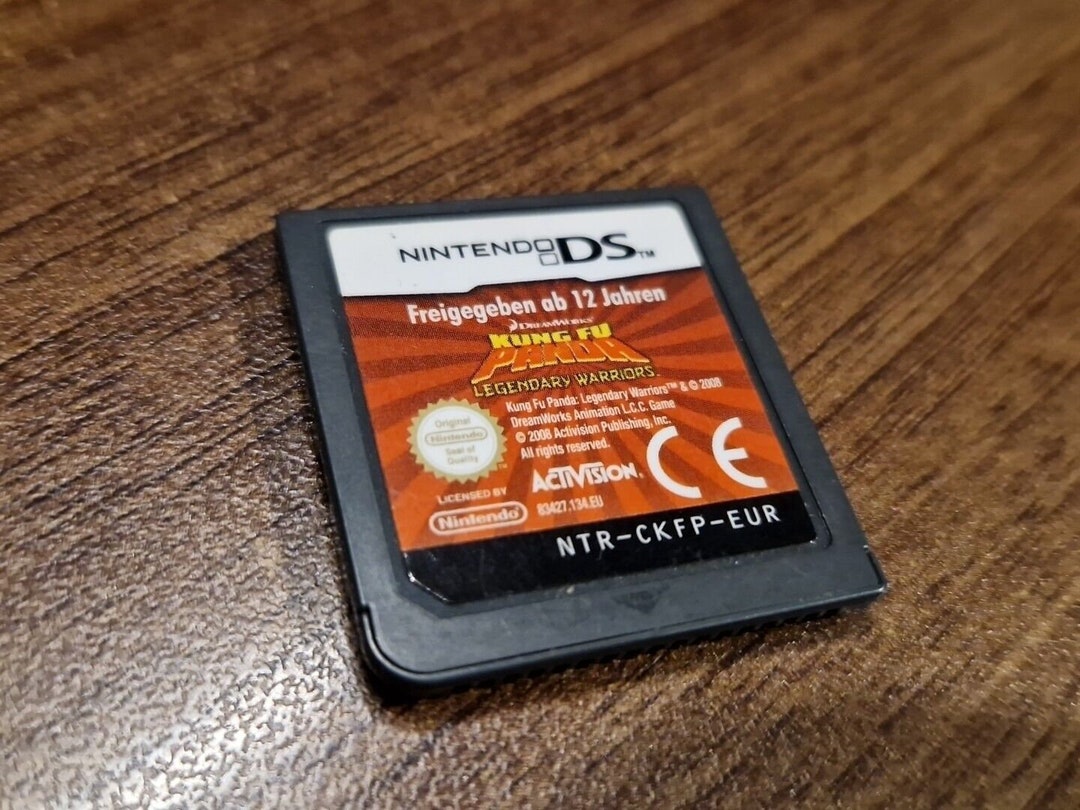 Nintendo DS Cart Only Kung Fu Panda Legendary Warriors - Etsy