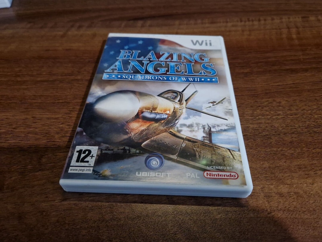 Blazing Angels: Squadrons of WWII nintendo Wii 2007 - Etsy