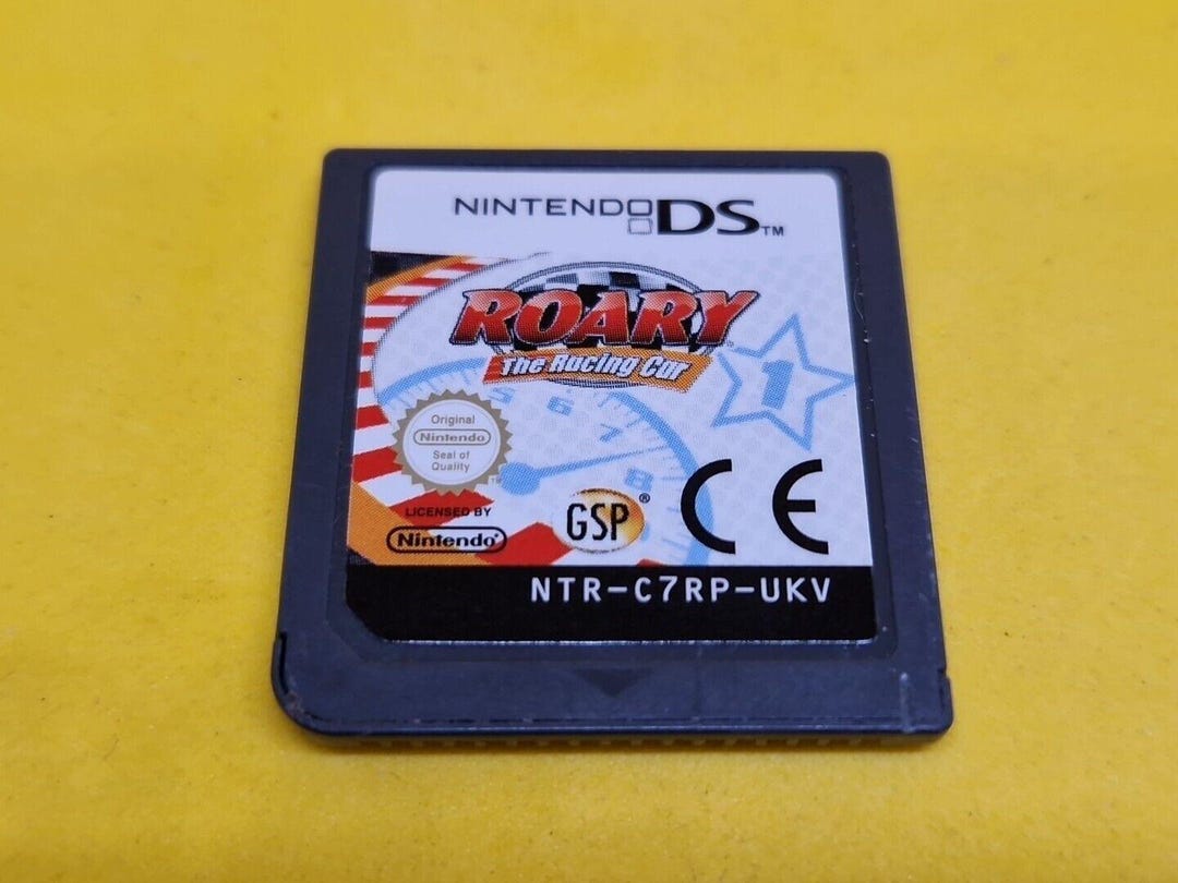 Nintendo DS Cart Cartridge Only Roary the Racing Car - Etsy