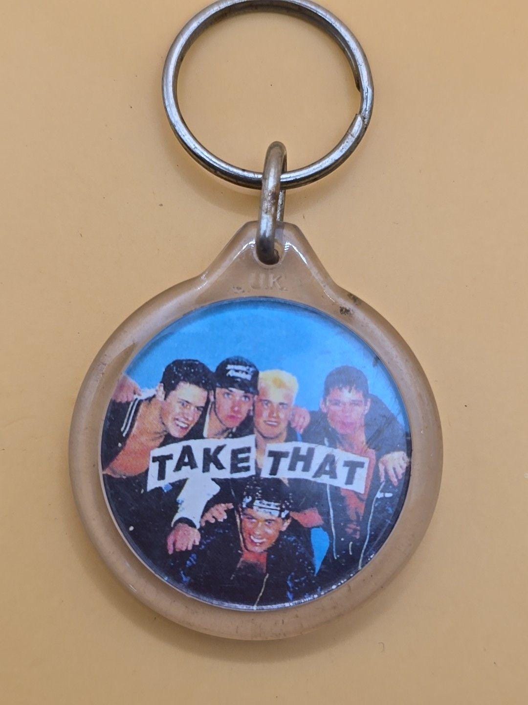 Keyring Key Ring - Vintage Take That 90s Pop - Etsy