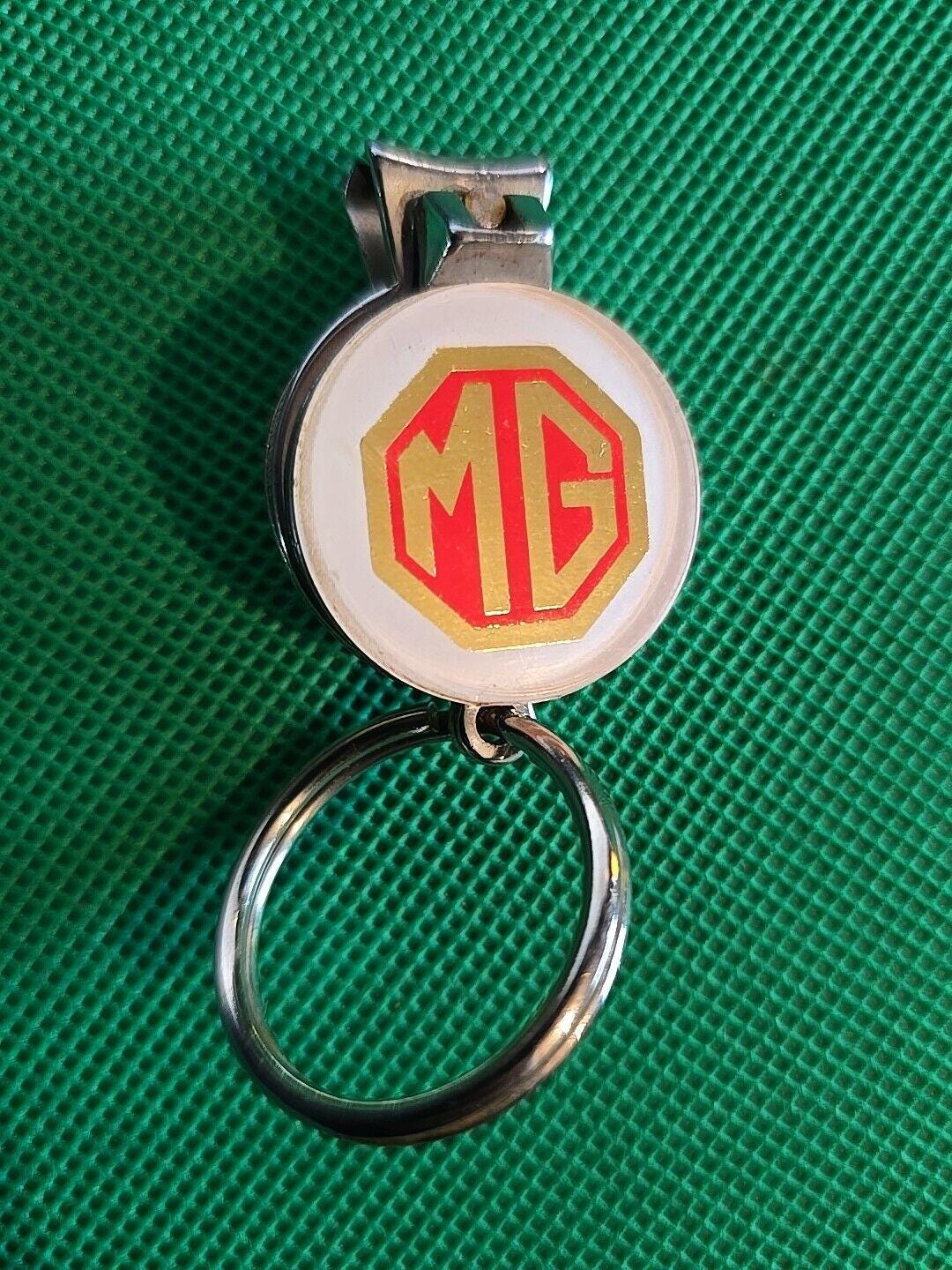 Keyring Key Ring Vintage MG Motors Car Dealer Key Fob Metal - Etsy