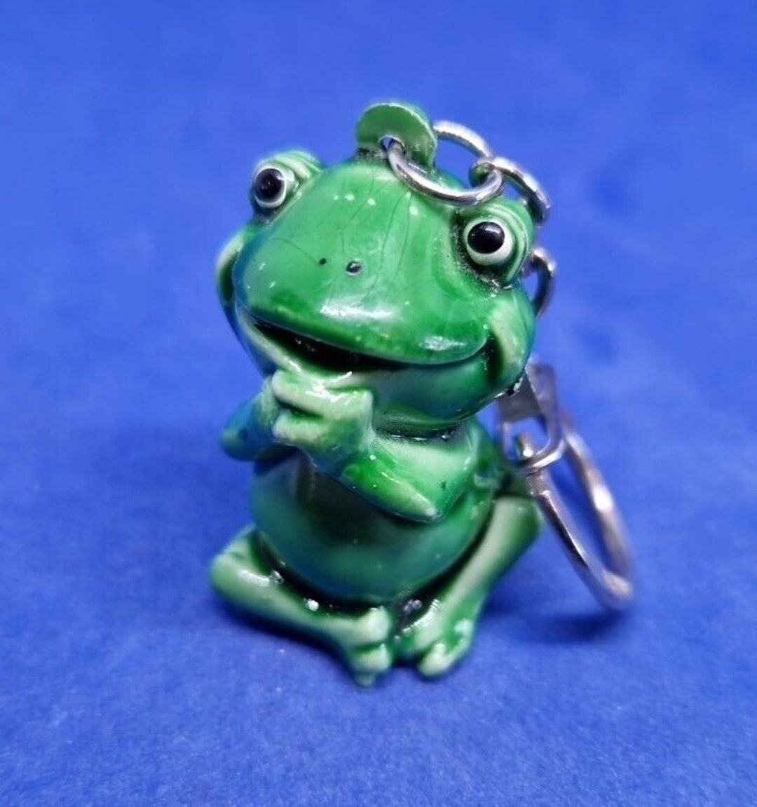 Keying Key Ring Vintage Frog Toad 80s 90s - Etsy