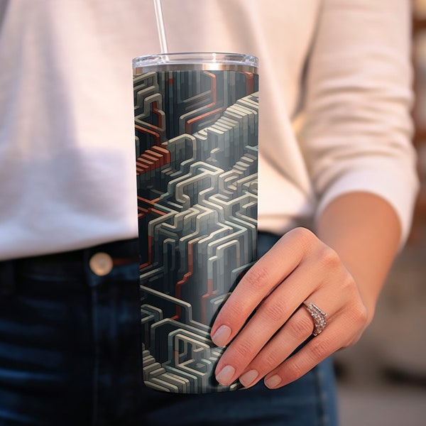 Labyrinth Tumbler Wrap - Etsy