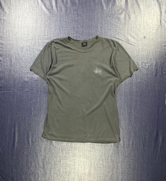 2000’s Vintage Y2K Stüssy Double Print Sunset Graphic… - Gem