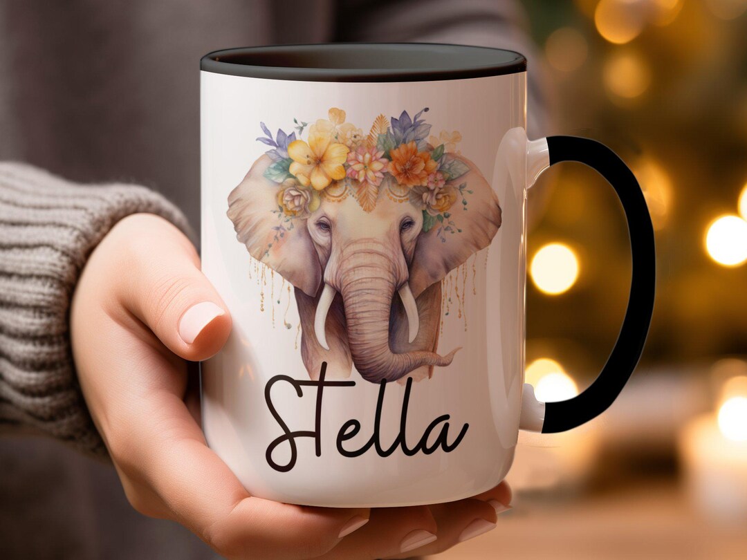 Elephant Mug, Elephant Gifts, Elephant Coffee Mug, Elephant Gifts for ...
