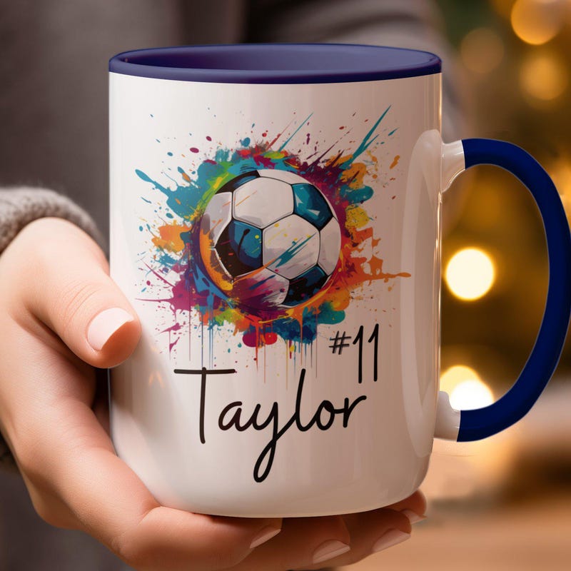 Soccer Mug - Etsy