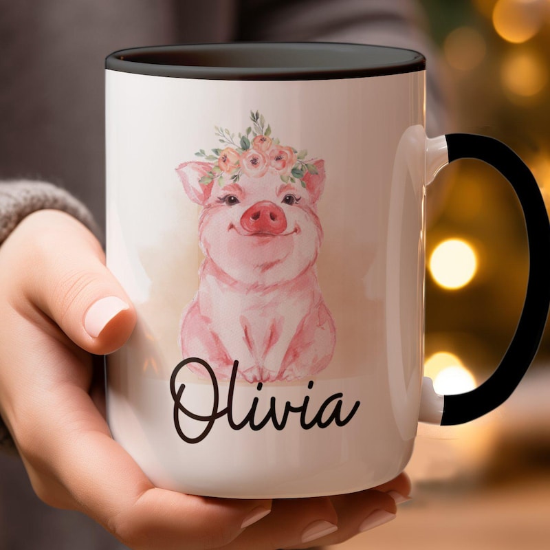 Pig Mug - Etsy