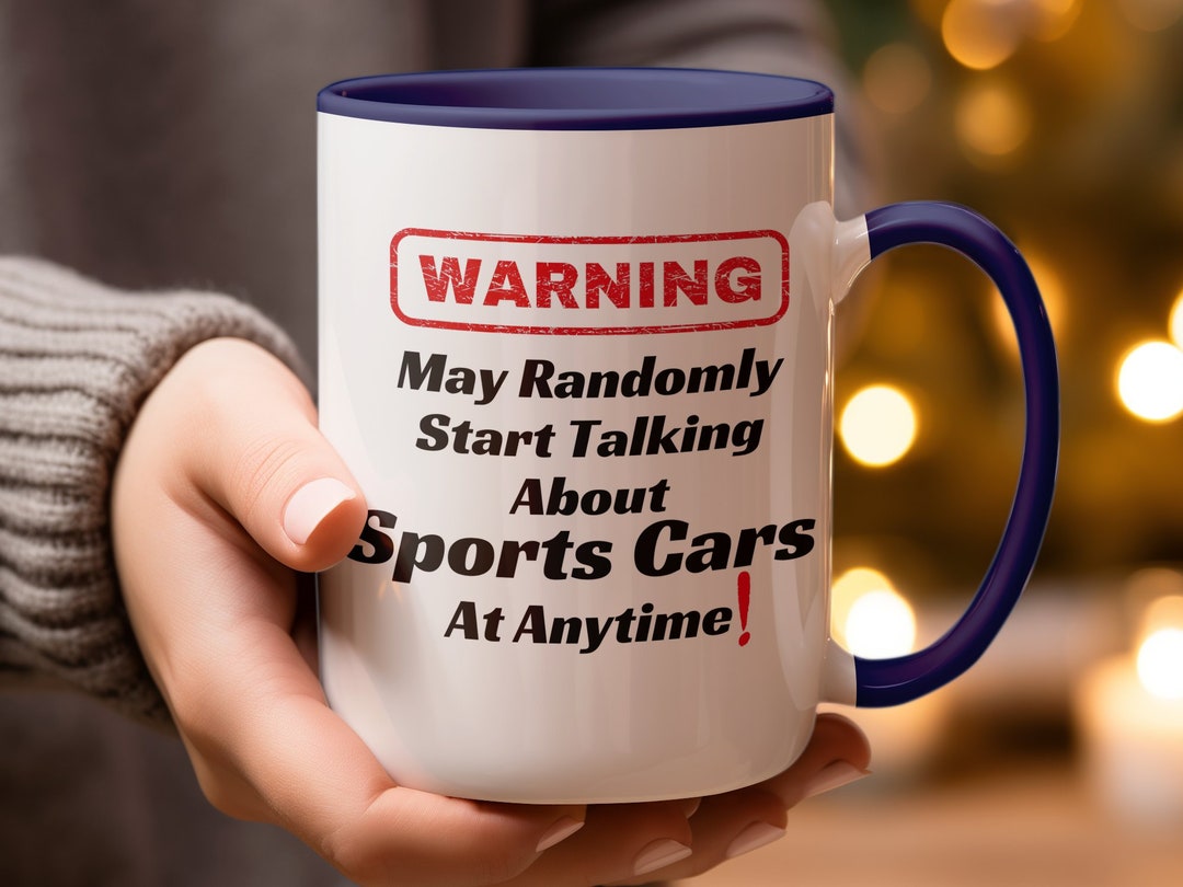 Custom Sports Car Mug, Sports Car Coffee Mug, Car Enthusiast, Gift for ...