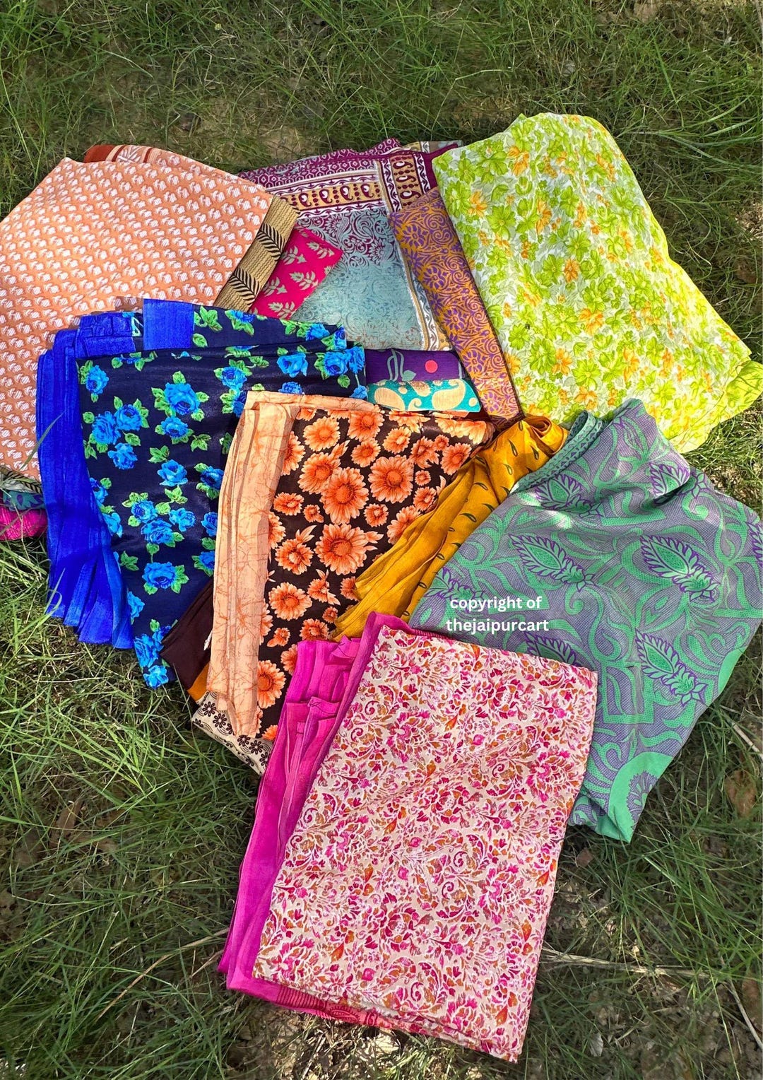 Vintage Saree - Upcycled Craft Fabric | Handwoven Indian Sari | Antique ...