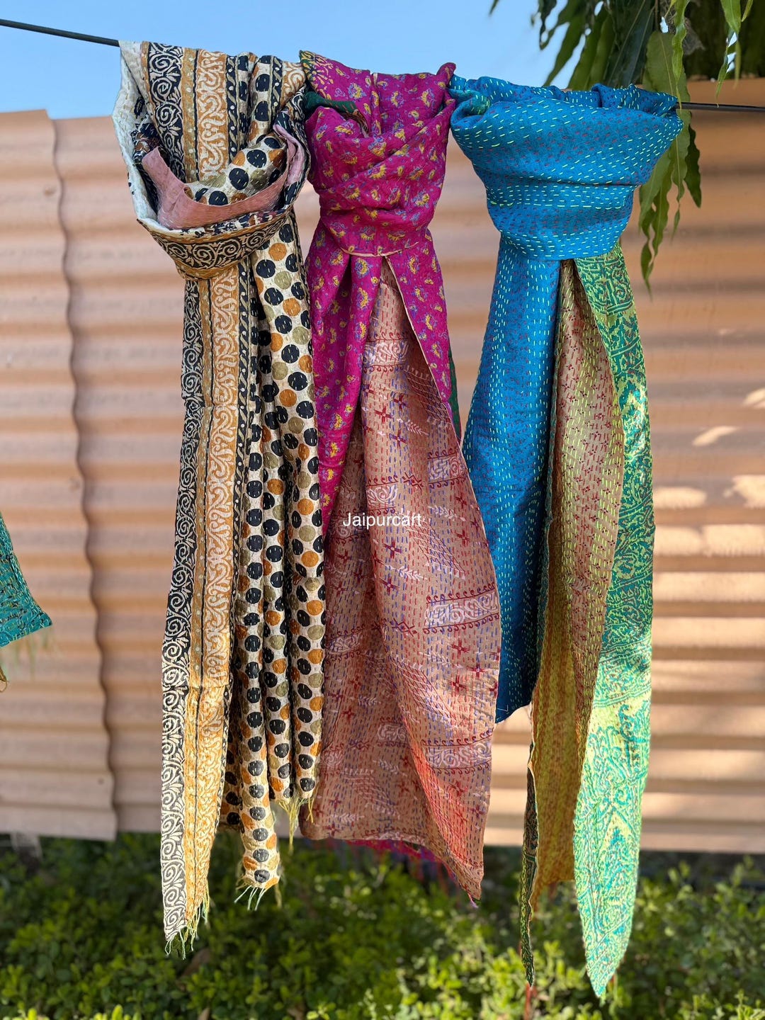 Handcrafted Silk Scarf Lot | Vintage Indian Head Wear for Women | Gift ...