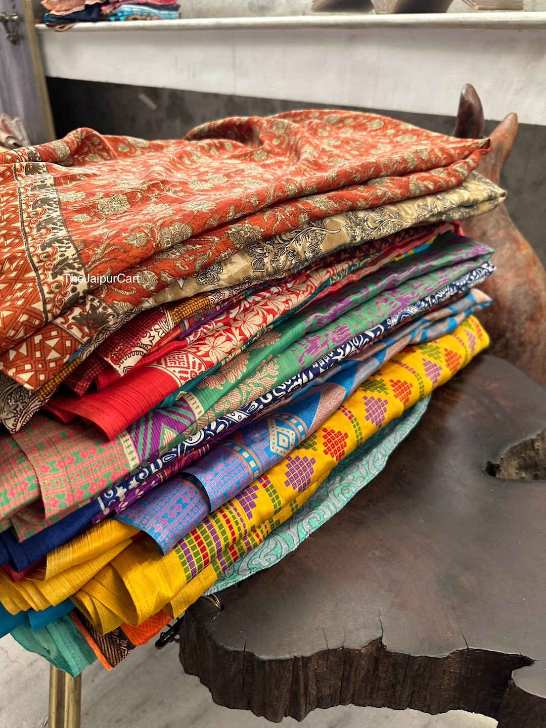 Wholesale Lots Vintage Sari Recycled Sari Art Silk Indian Sari Women ...