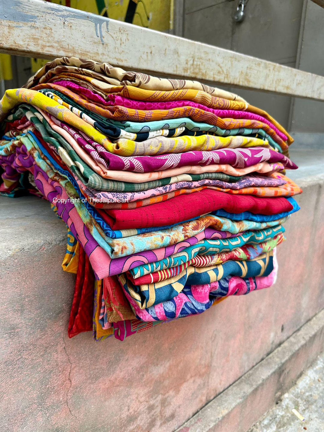 Used Saree Recycled up Cycled Sari for Decor Vintage Sari, Dress Making ...