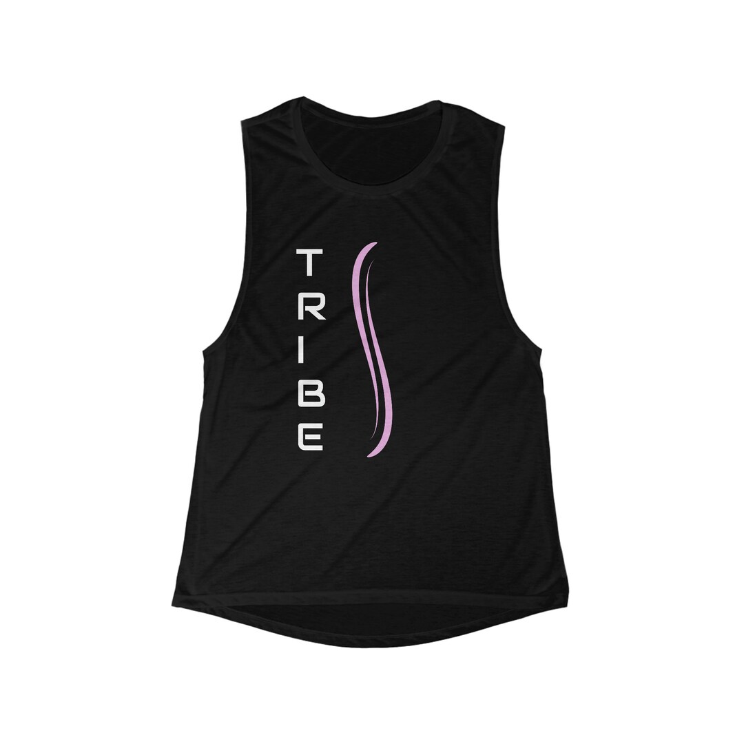 Bride Tribe Women's Flowy Scoop Muscle Tank Bachelorette - Etsy