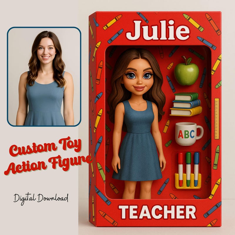 Custom Action Figure - Etsy