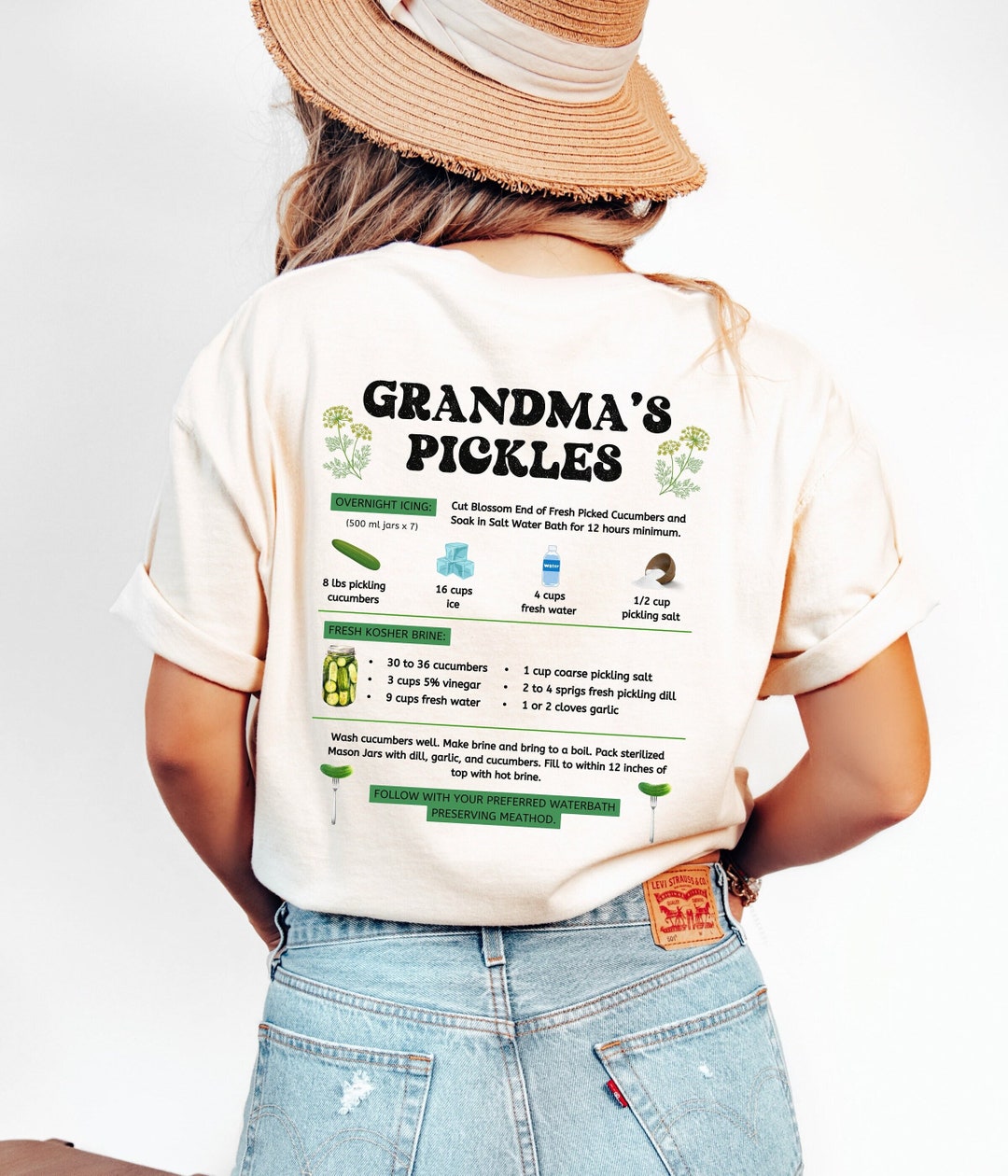 Pickle Shirt Pickling Shirt Pickle Lover Gift Cottage Core Clothes ...