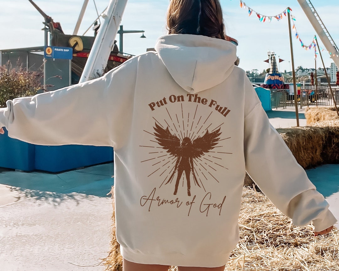 Armor of God Hoodie Church Merch Religion Shirt Christian Merch ...