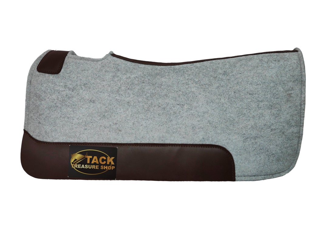 Felt Saddle Pad Western Wool Saddle Pad for Horse Horse Tack ...