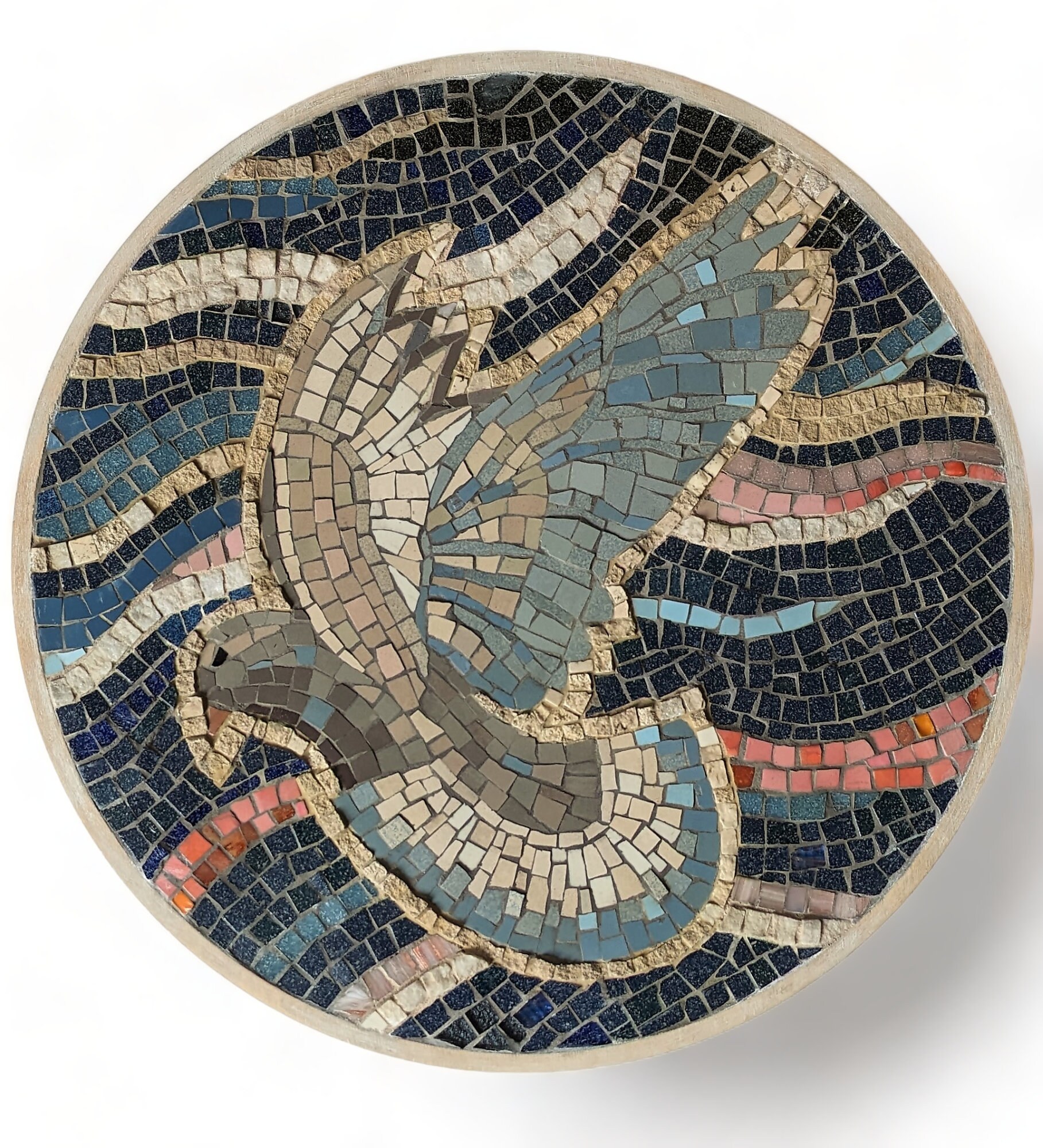 Flying Dove Roundel Mosaic - Etsy