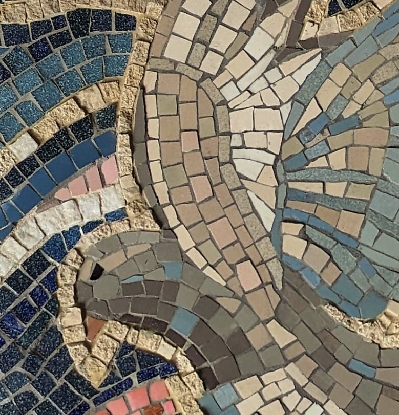 Flying Dove Roundel Mosaic - Etsy