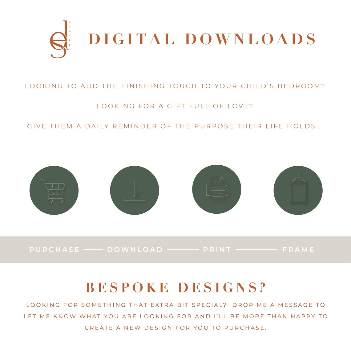 7 Days of Creation Christian Wall Art Kids, Bible Verse Print for ...