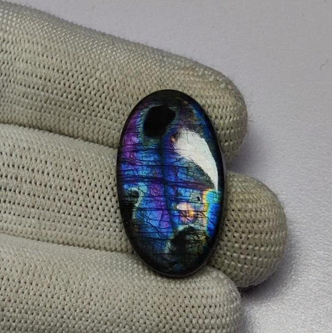 Gorgeous Rainbow Spectrolite Labradorite Loose Cabochon | Oval Shape ...