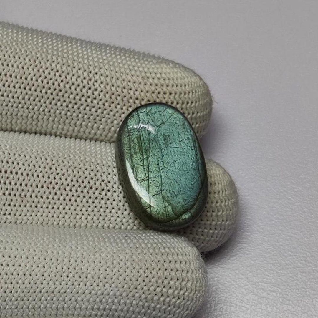 Glorious Labradorite Small Size Oval Cabochon | Natural Labradorite ...