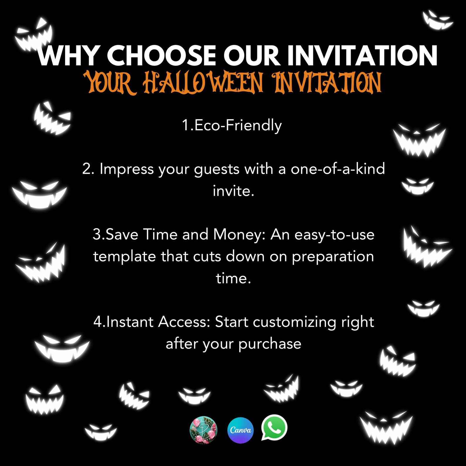 Halloween Video Invitation Villain Party Animated Invite Halloween ...
