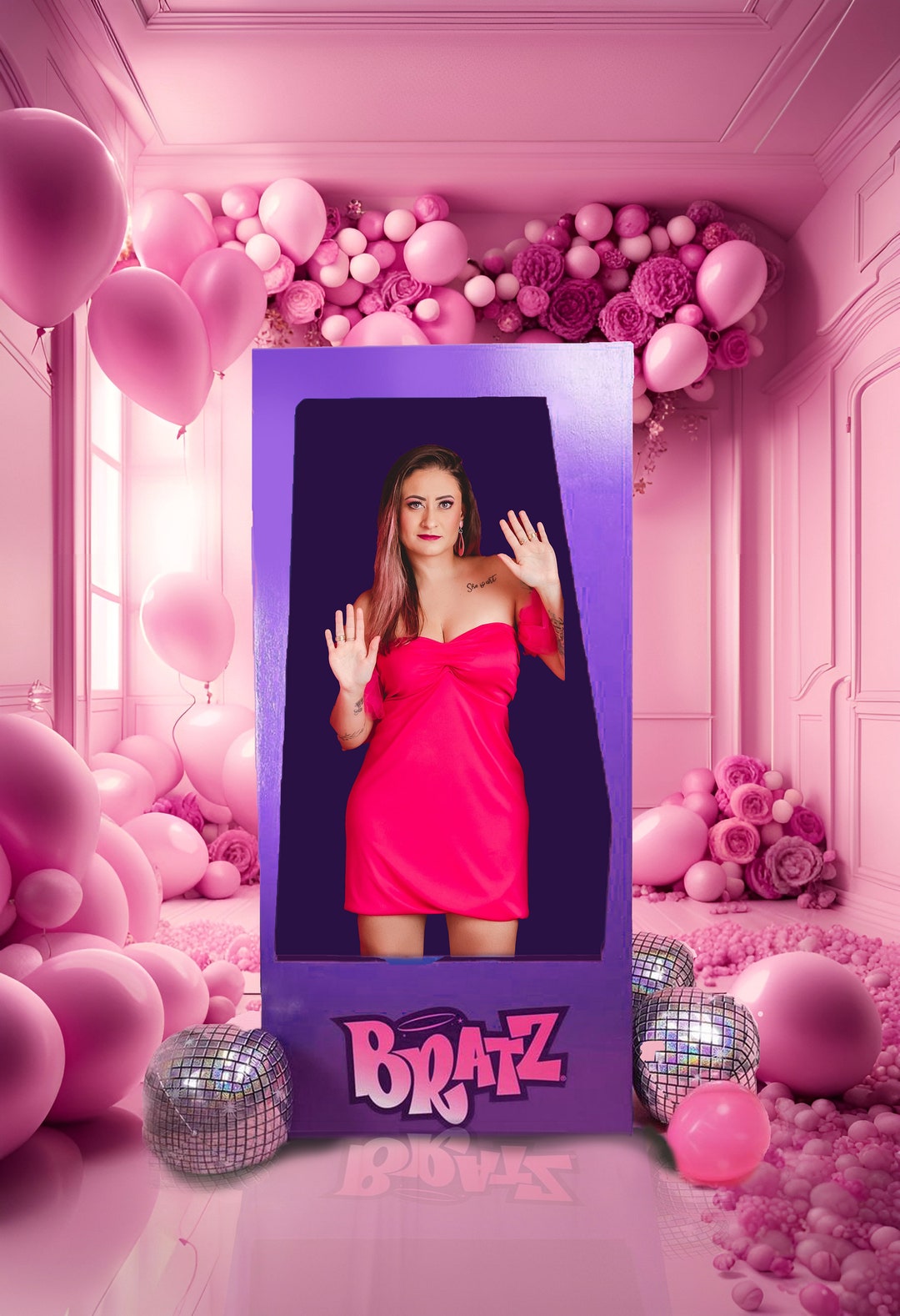 BRATZ Backdrop Bratz Box Photo Booth Bratz Box Brackdrop Bratz - Etsy
