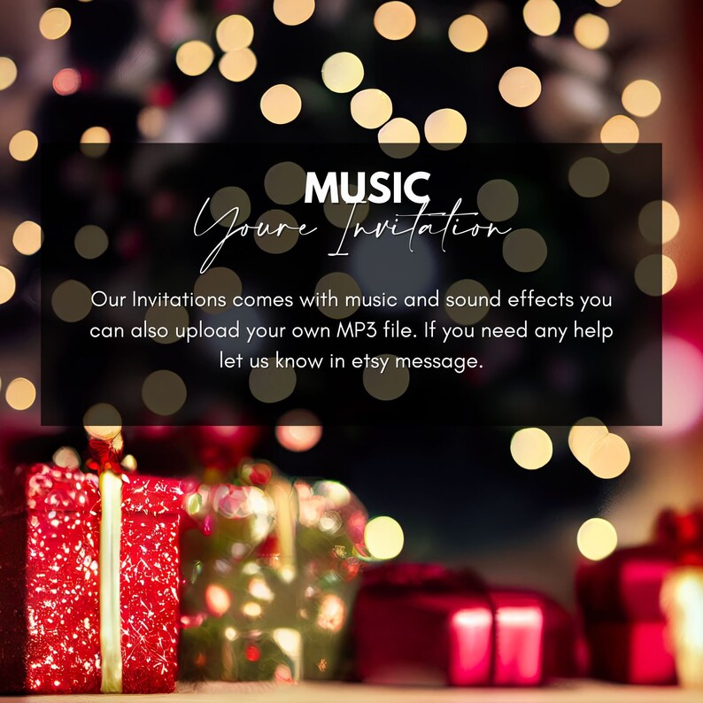 Golden Ticket Invitation Video for Xmas Party Template Digital ...