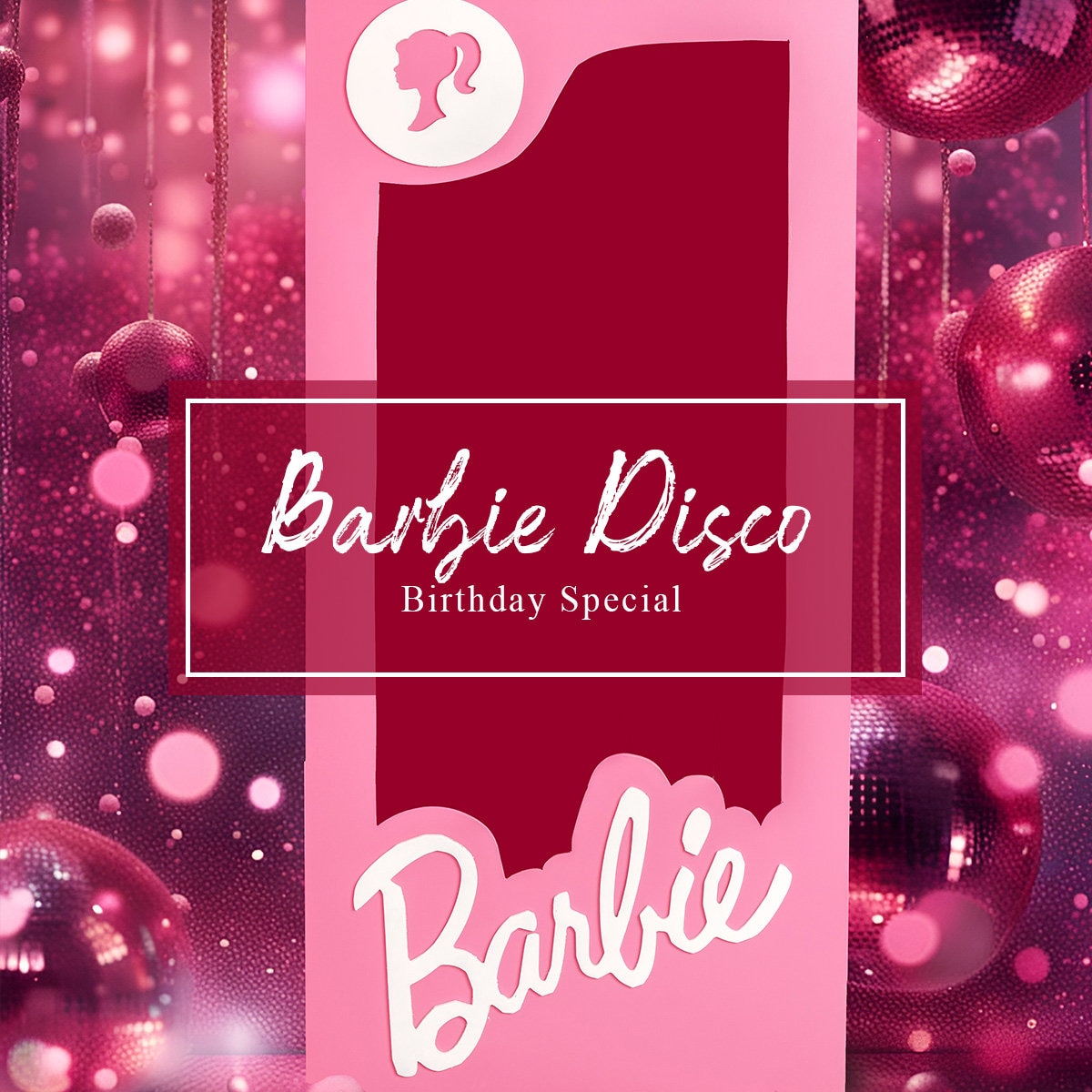 Barbie Birthday Backdrop Barbi Overlay Barbi Photo Box - Etsy UK