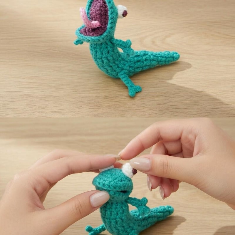 Tom Lizard Plush - Etsy