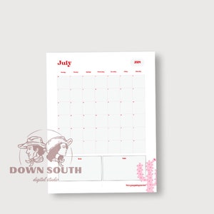 Pink Cowgirl School Planner 2024-2025 |PDF Print - Etsy