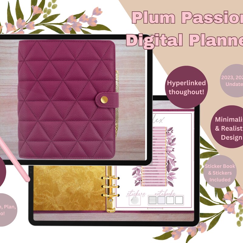Plum Paper Planner - Etsy
