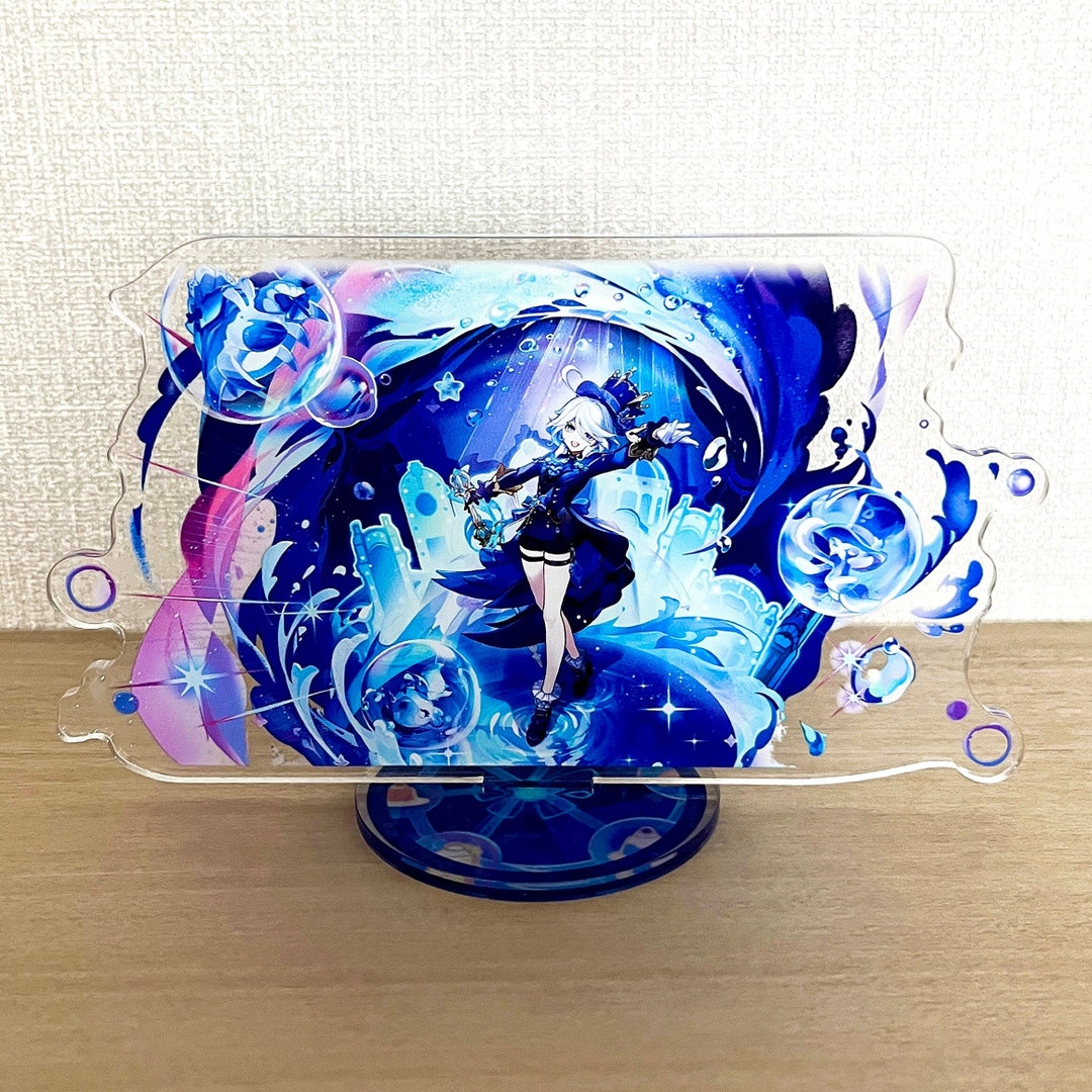 Genshin Impact Furina Acrylic Stand Genshin Furina Action - Etsy Canada