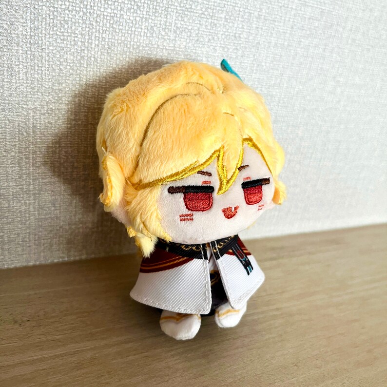 Genshin Impact Kaveh Plushies Keychain, Handmade Genshin Kaveh Doll ...
