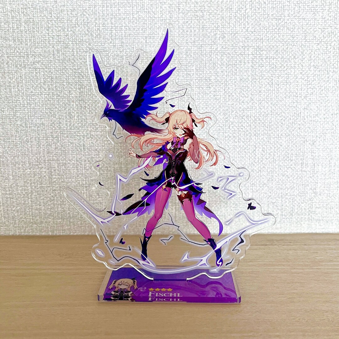 Genshin Impact Fischl Acrylic Stand, Genshin Fischl Action Figure ...