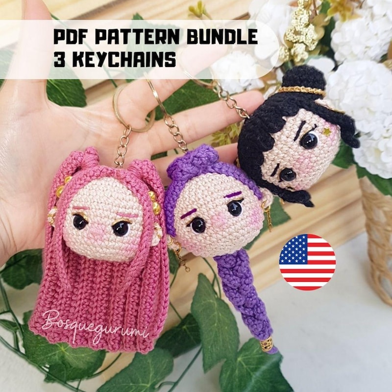 Crochet Keychain K Pop - Etsy